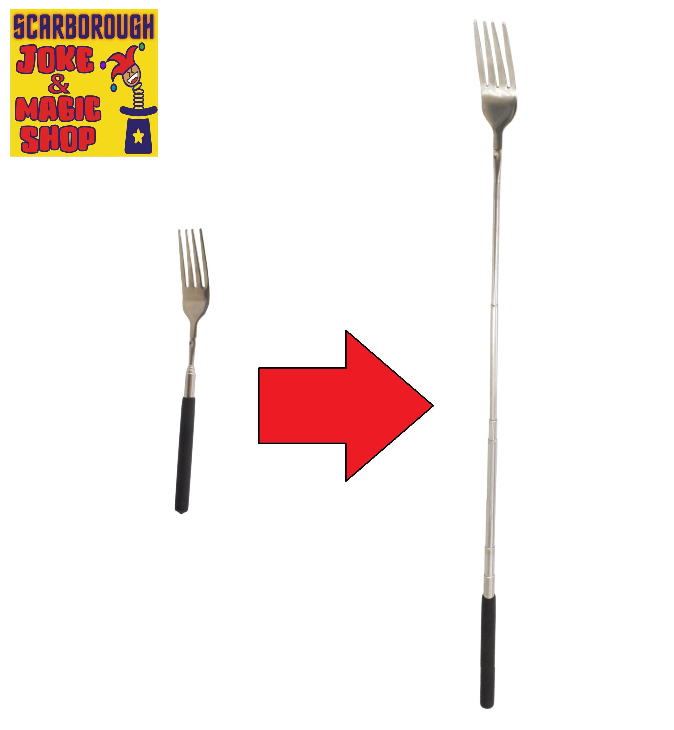 Extendable Fork - Extends Up To 64cm! – The Scarborough Joke Shop
